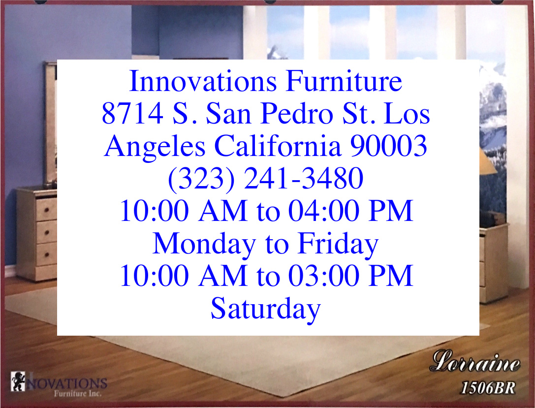 Innovations Furniture – Great Value